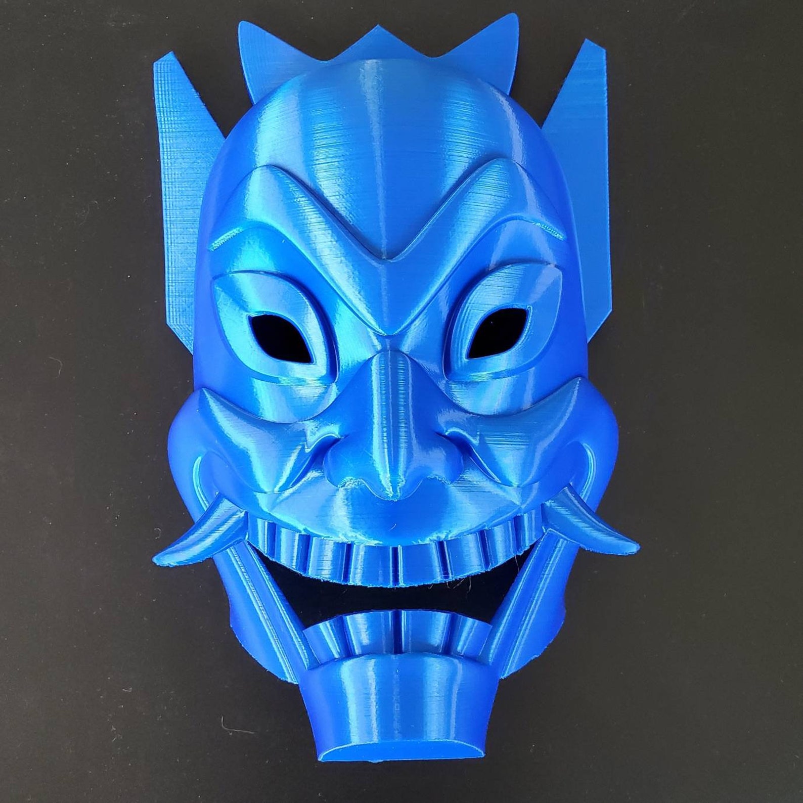 Avatar: the Last Airbender Blue Spirit Zuko Cosplay Mask 3D | Etsy