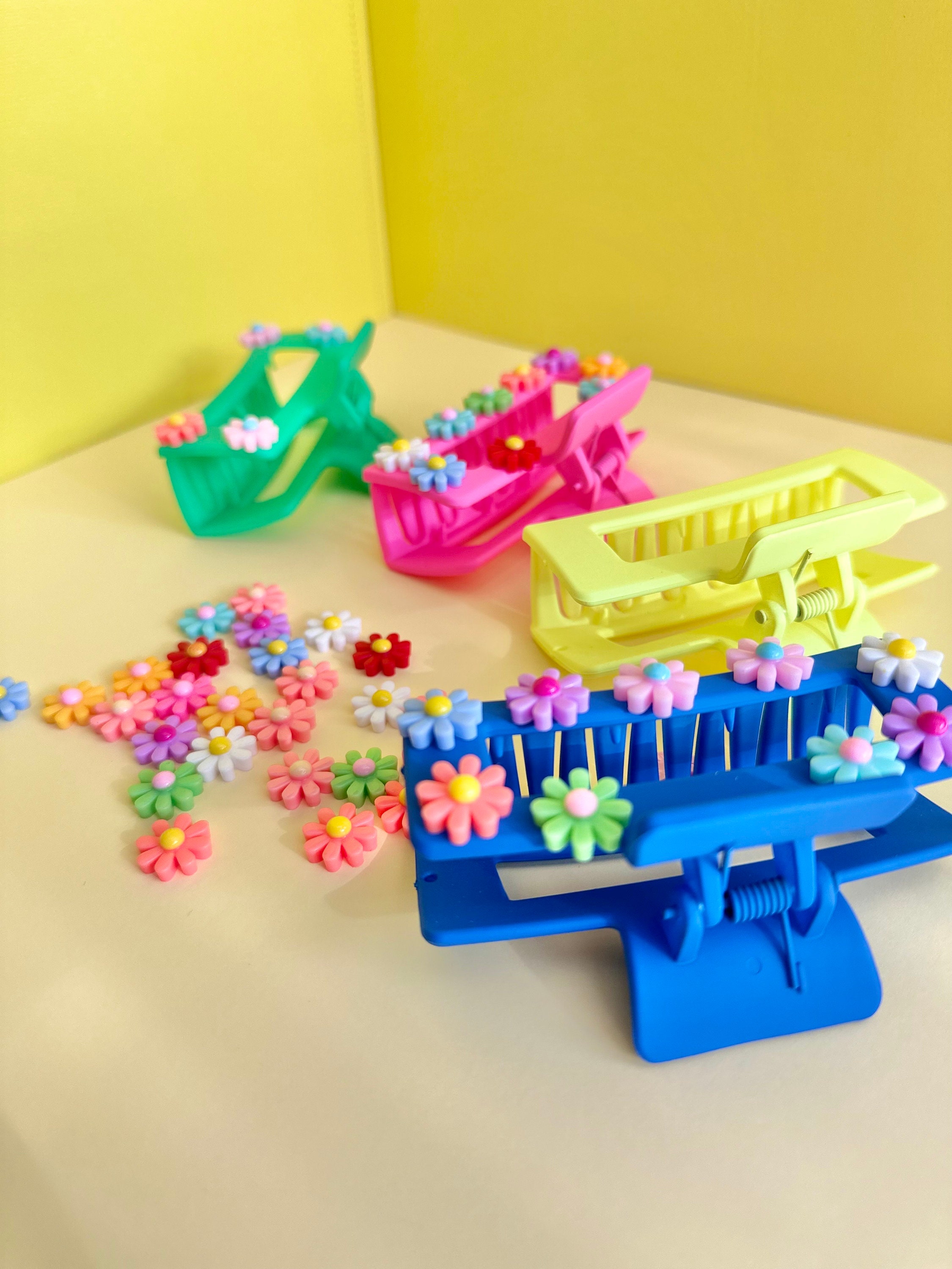 Spring Craft for Kids Teens Summer Hair Clips DIY Craft Kit - Etsy