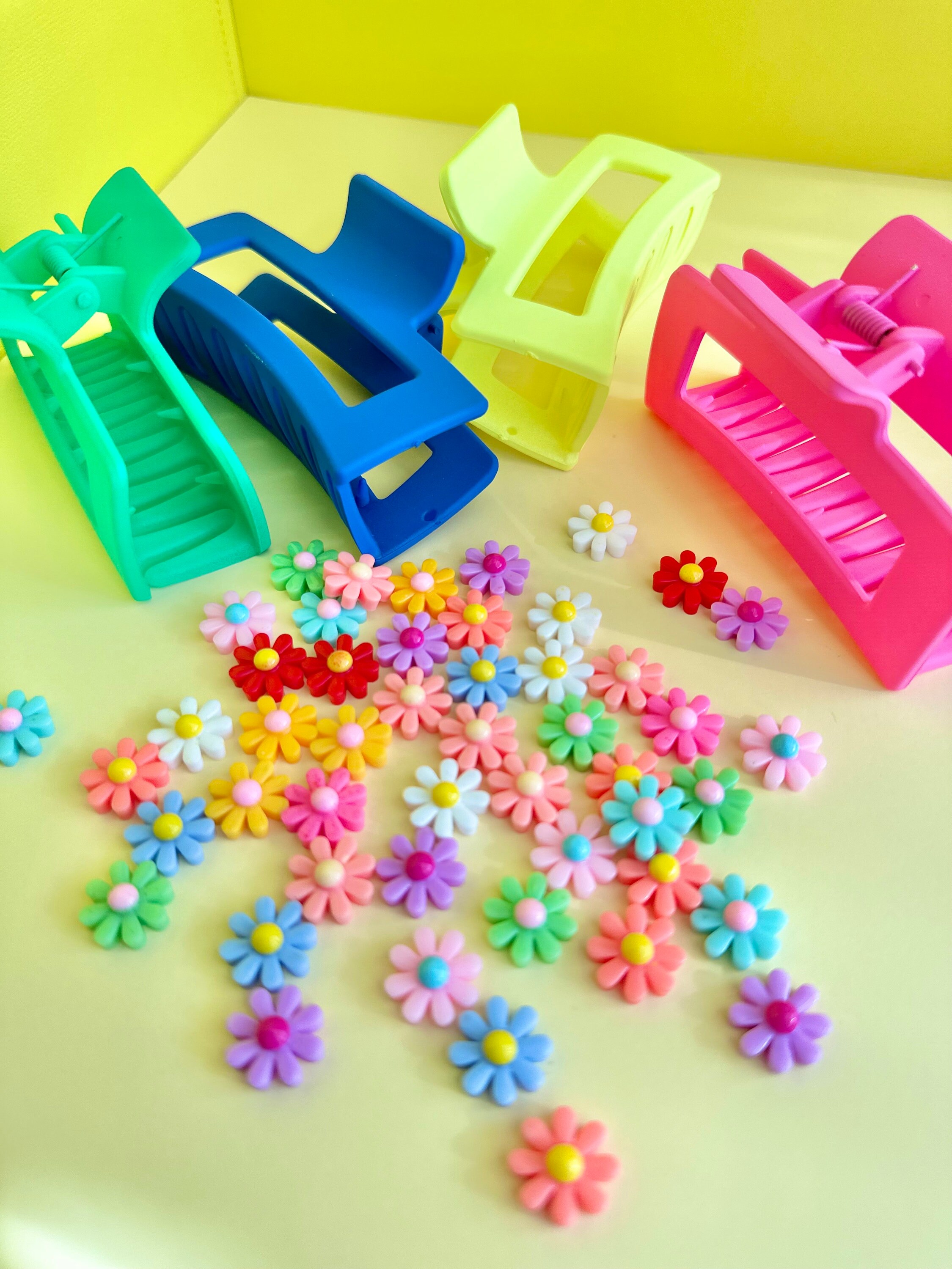 Spring Craft for Kids Teens Summer Hair Clips DIY Craft Kit - Etsy
