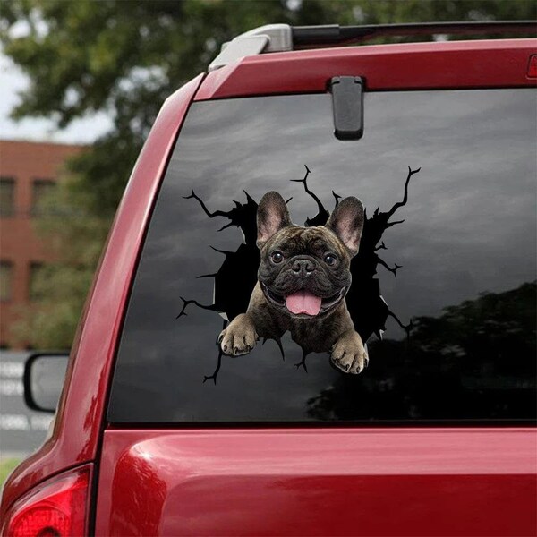Bulldog Wall Decal - Etsy