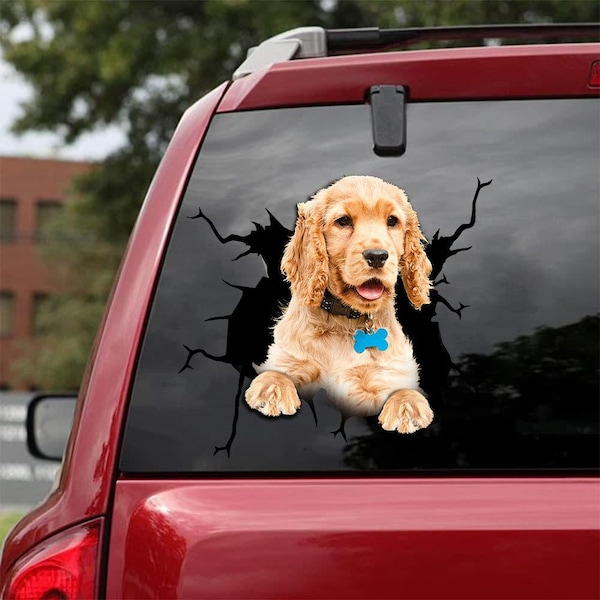 Cocker Spaniel Decal - Etsy