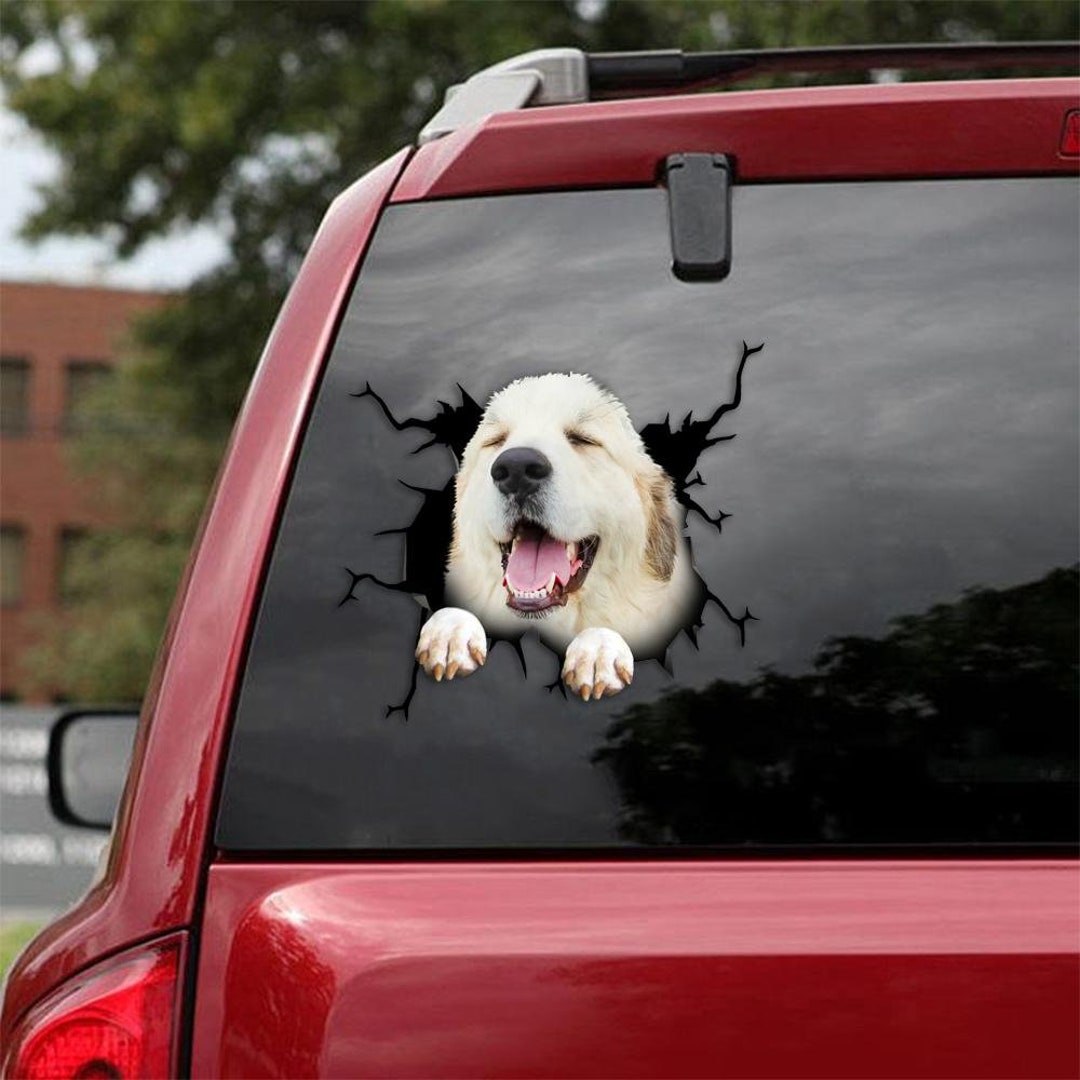 Great Pyrenees Decal fits Cars,windows,laptops and Any Smooth Surface ...