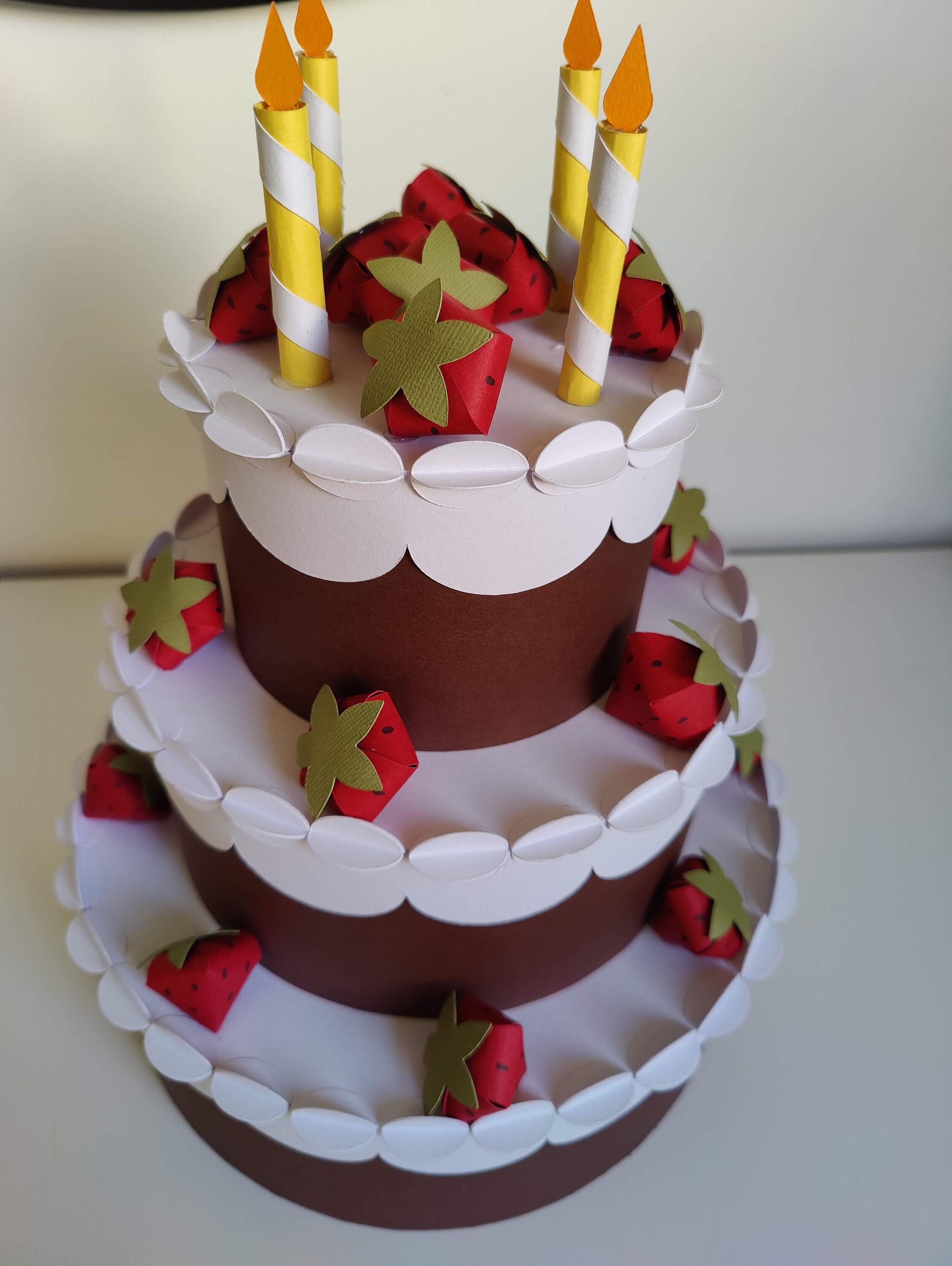 Birthday Cake Box | 3D Papercut SVG Box Cut File | Cricut DIY - Etsy