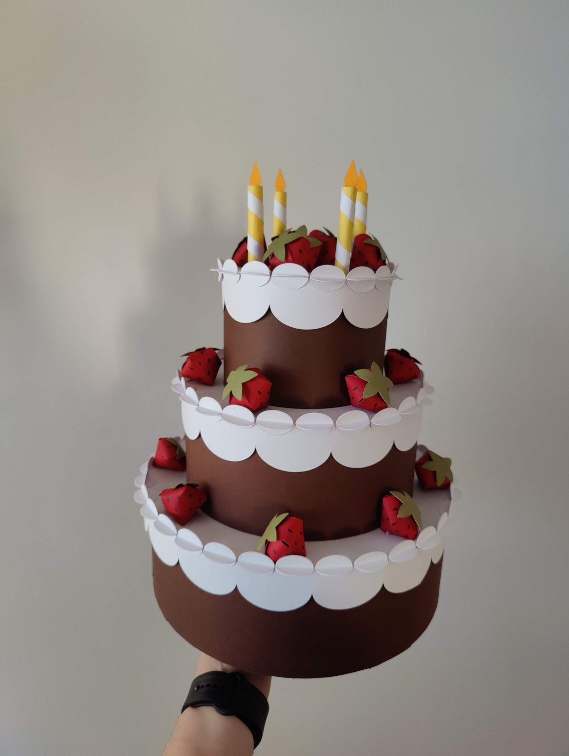 Birthday Cake Box | 3D Papercut SVG Box Cut File | Cricut DIY - Etsy