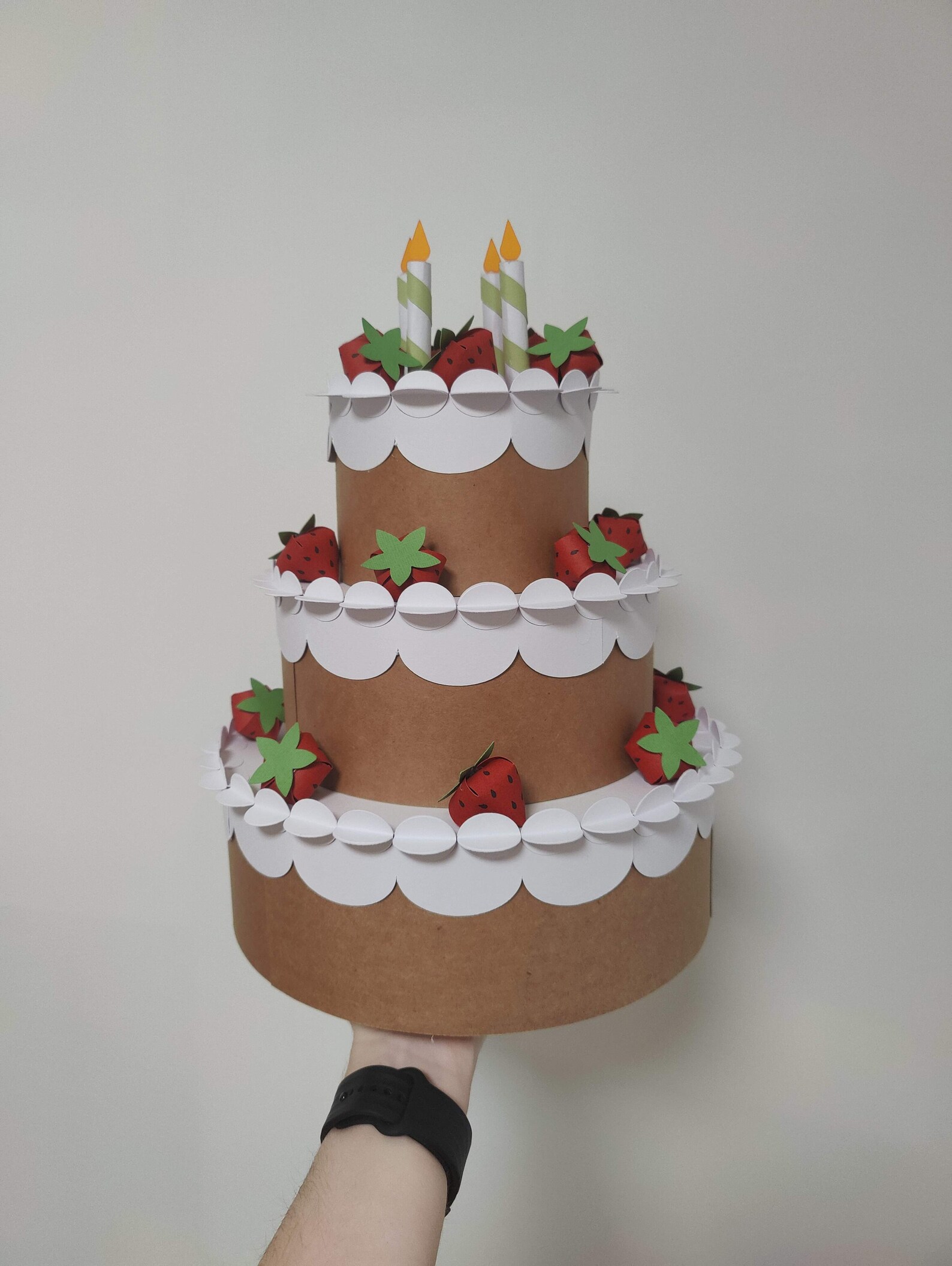 Birthday Cake Box | 3D Papercut SVG Box Cut File | Cricut DIY - Etsy