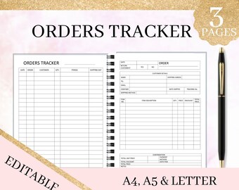 A5 Order Form | Etsy