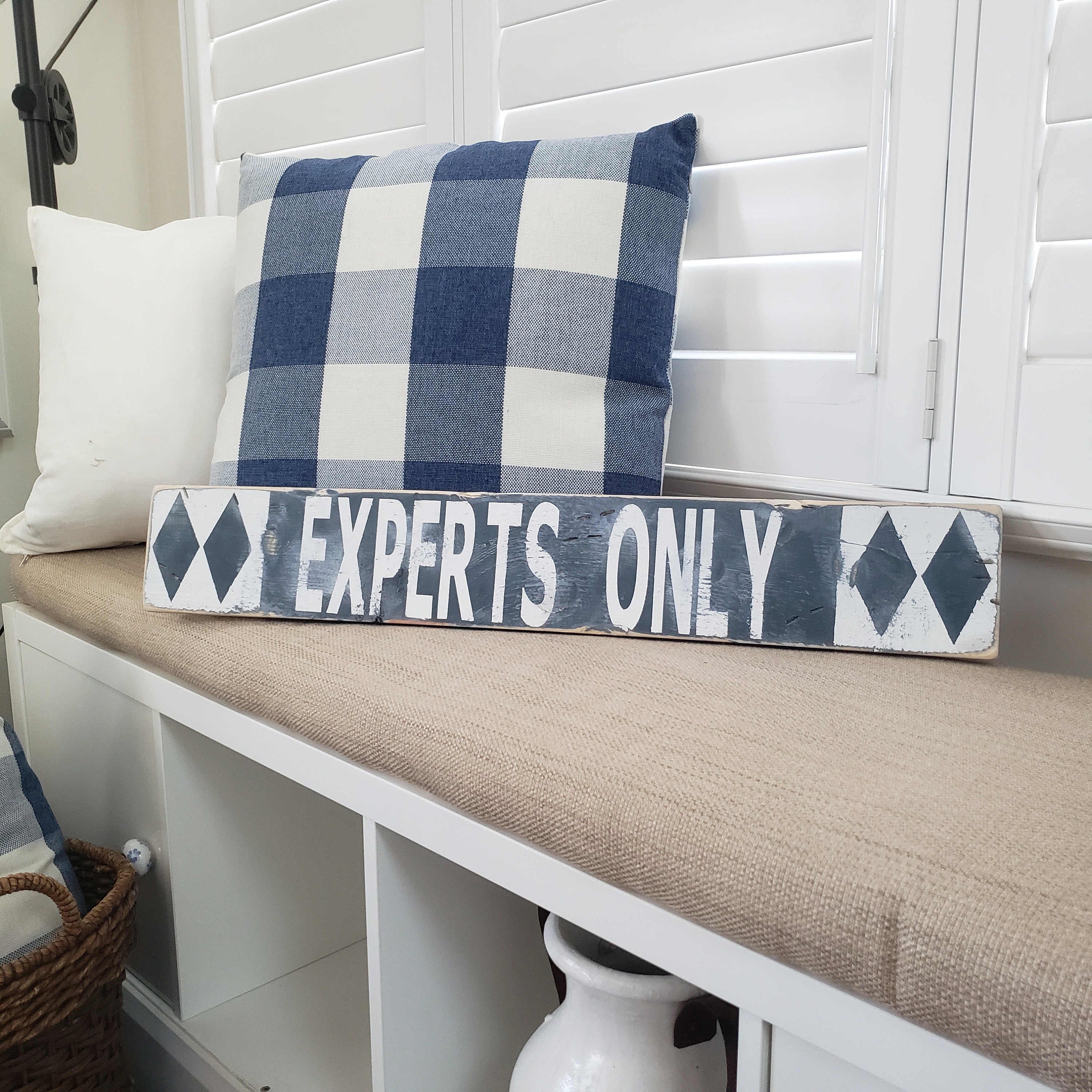 Experts Only Ski Sign Rustic Ski Sign Chalet Sign Double - Etsy Canada