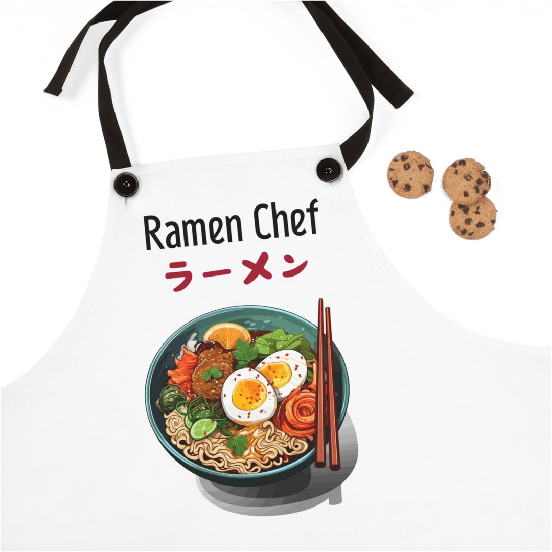 Ramen Chef Apron, for Him, for Her, Ramen, Japanese Food, Noodles ...