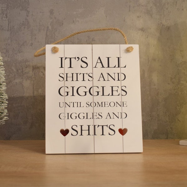 Funny Plaque - Etsy UK