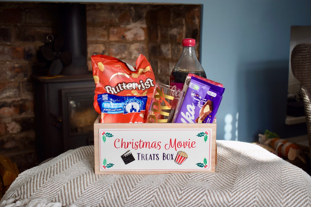 Movie Box | Movie Night Watching Box | Christmas Movie Box | Christmas ...