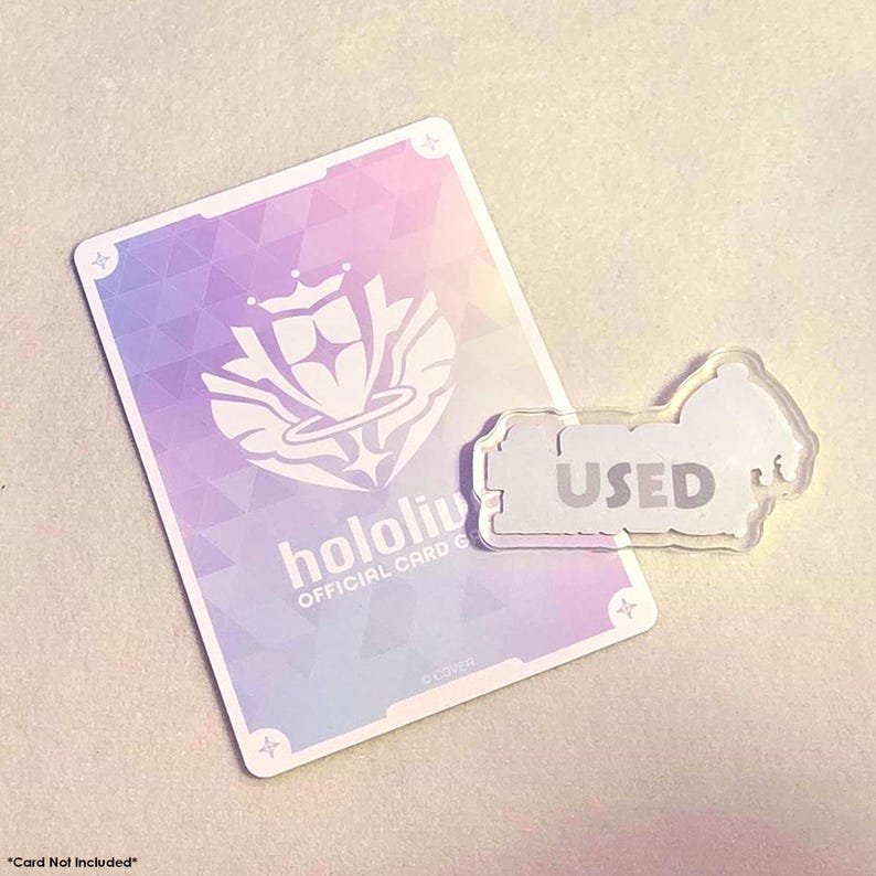 Nanashi Mumei - Hololive TCG SP Oshi Skill Marker - Etsy