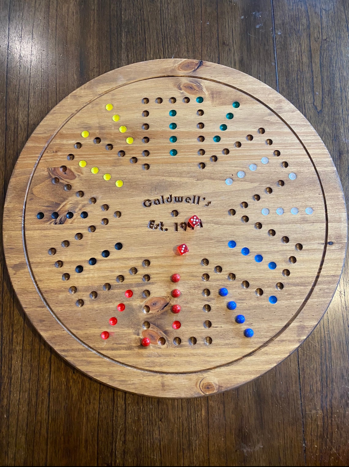 Hand Painted Aggravation Game With Custom Engraving - Etsy