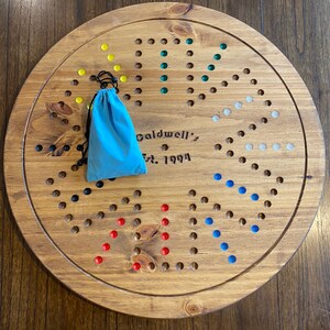 Hand Painted Aggravation Game With Custom Engraving - Etsy