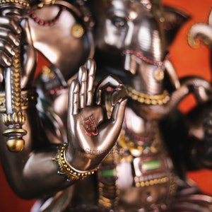 Ganesha Statue 61CM Big Large Bonded Bronze Ganesh Idol - Etsy