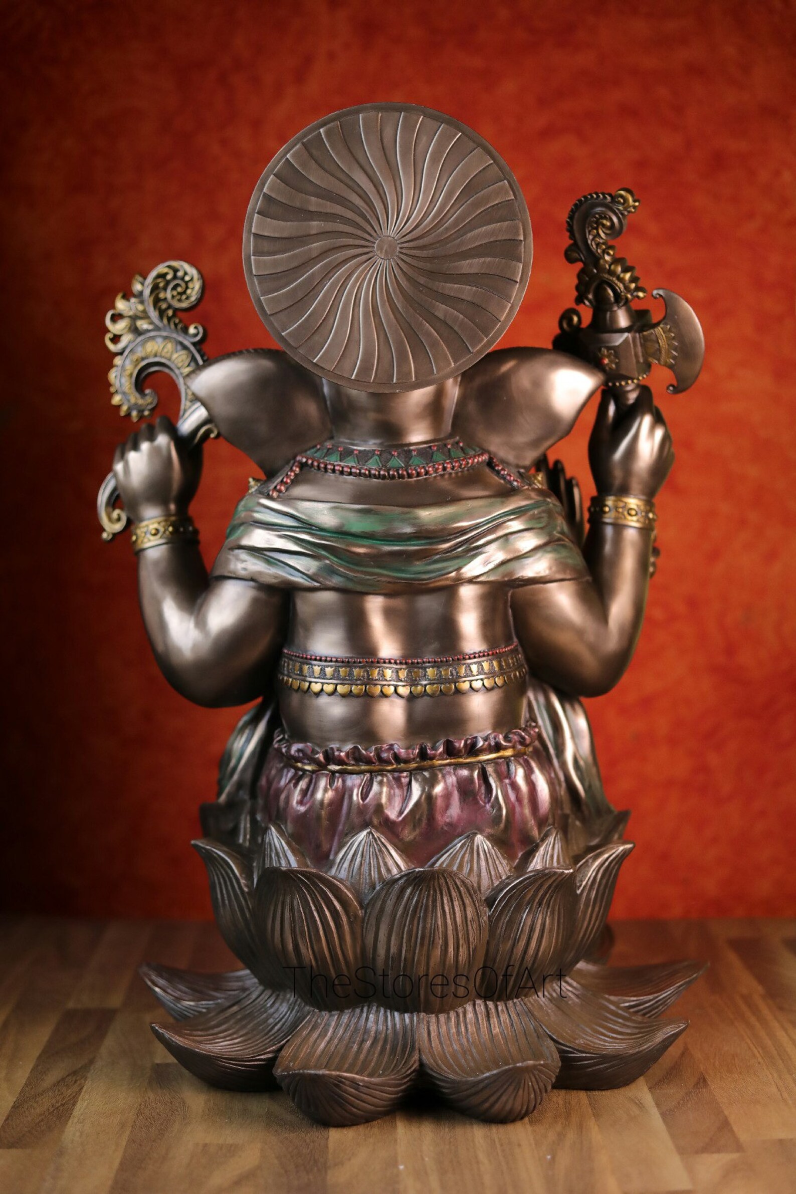 Ganesha Statue 61CM Big Large Bonded Bronze Ganesh Idol - Etsy