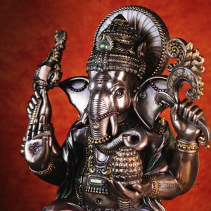 Ganesha Statue 61CM Big Large Bonded Bronze Ganesh Idol - Etsy
