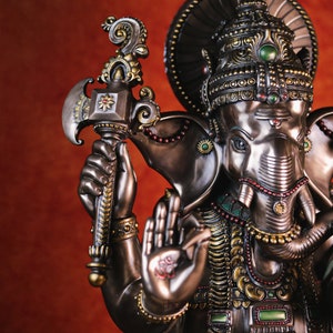 Ganesha Statue 61CM Big Large Bonded Bronze Ganesh Idol - Etsy