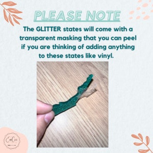 Acrylic States, Acrylic Map Refill, United States Map Refills, Daily ...