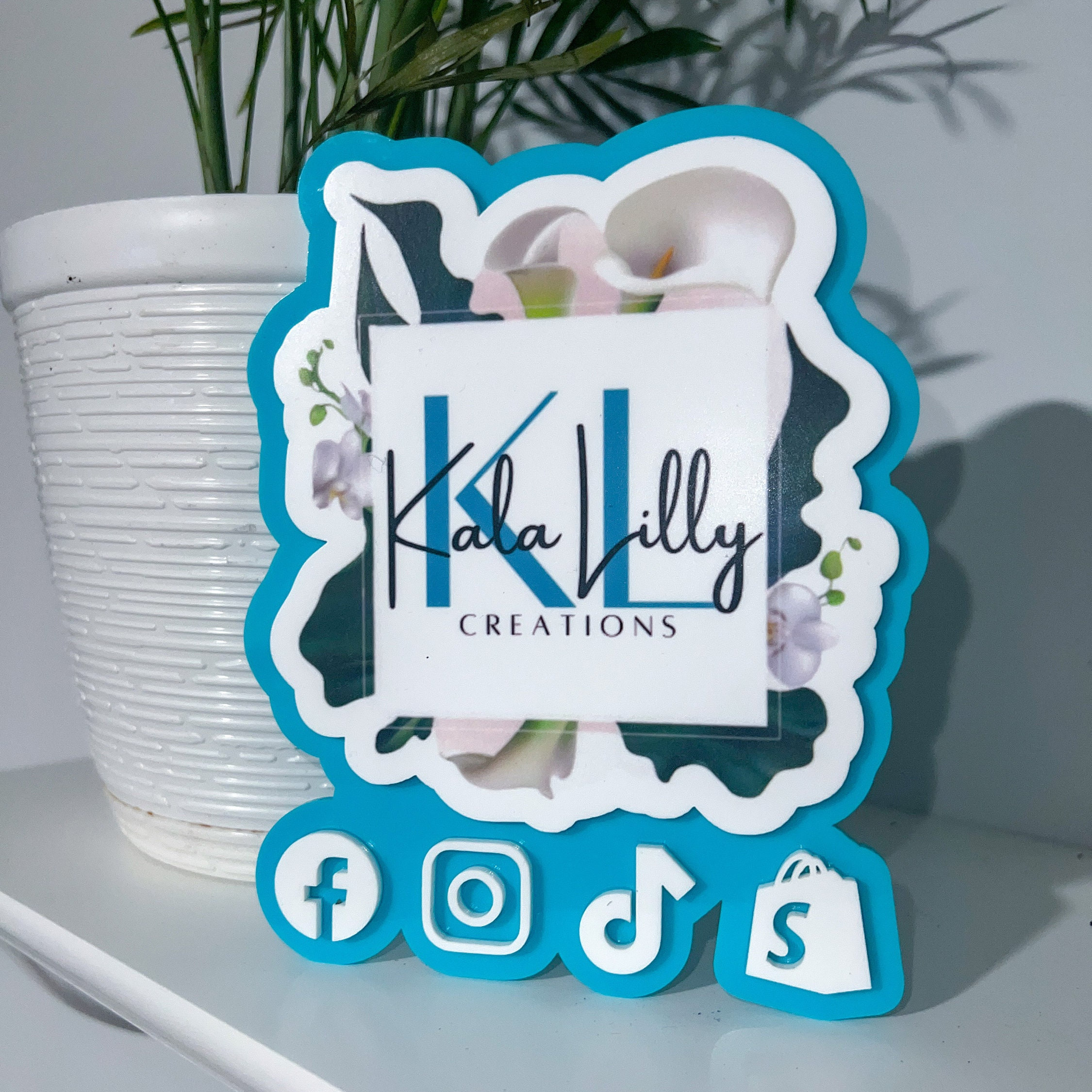 Full Custom Laser Cut Name Business Watermark Physical - Etsy