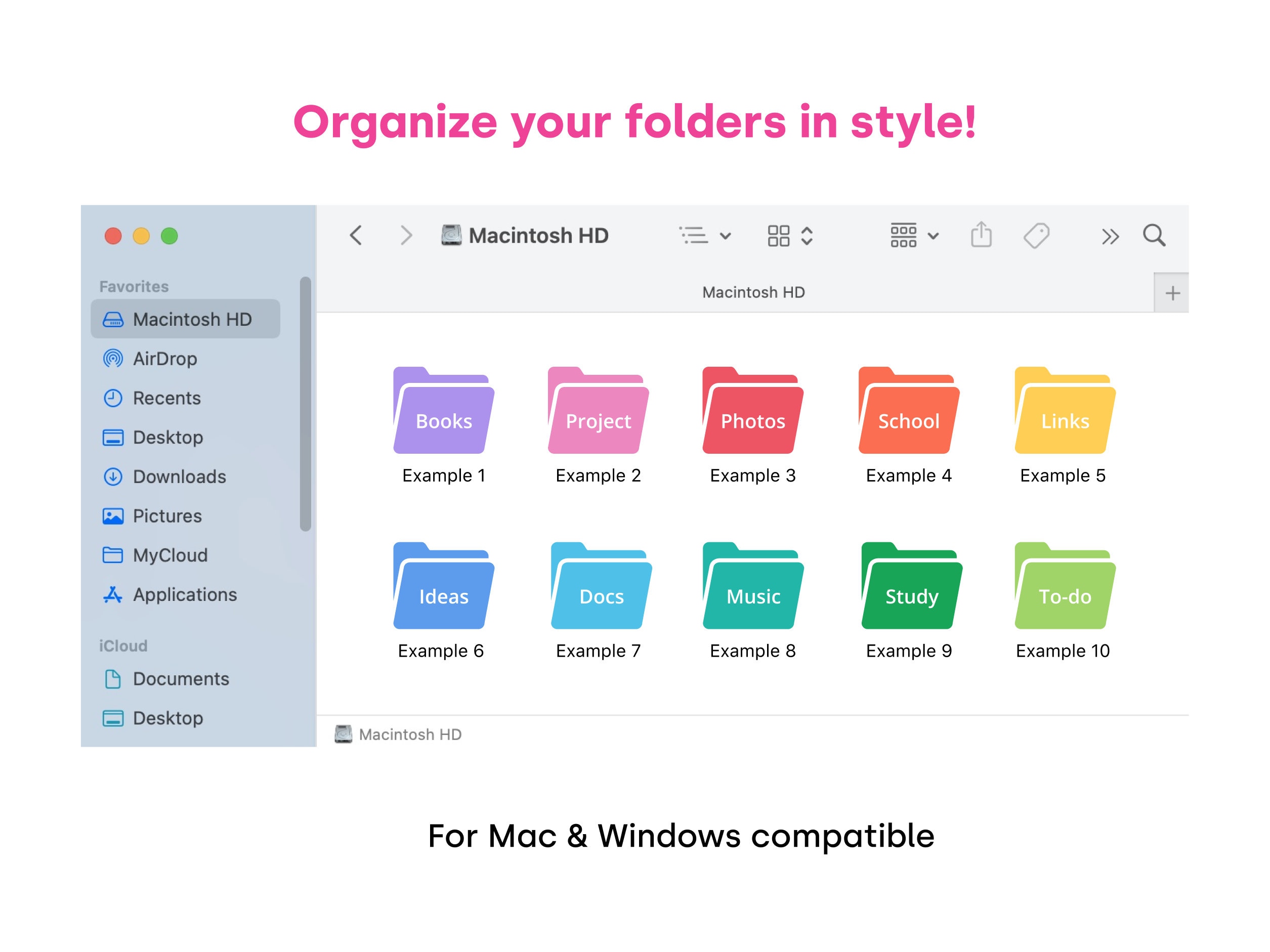300 Desktop Folder Icons | Desktop Organizer, Desktop Folder Icons ...