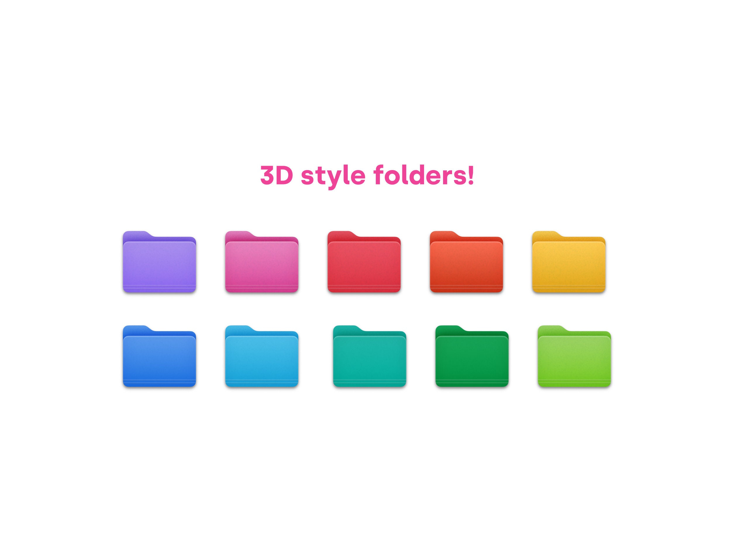 300 Desktop Folder Icons | Desktop Organizer, Desktop Folder Icons ...