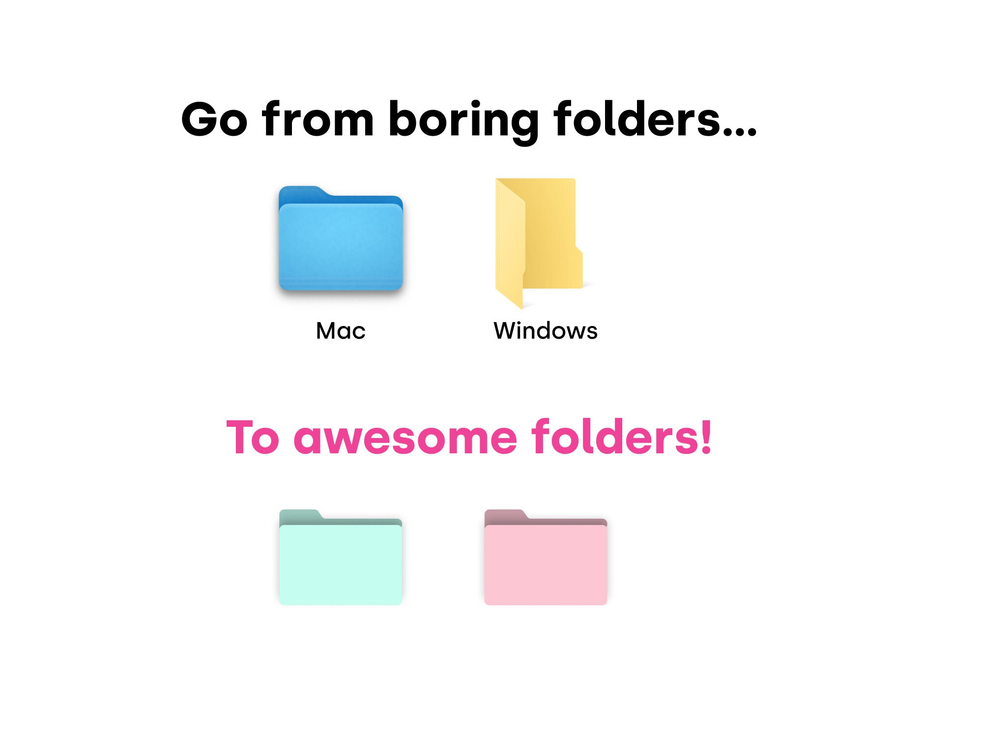 File and Folder Icons Pastel Theme Pimp Your Computer With These ...
