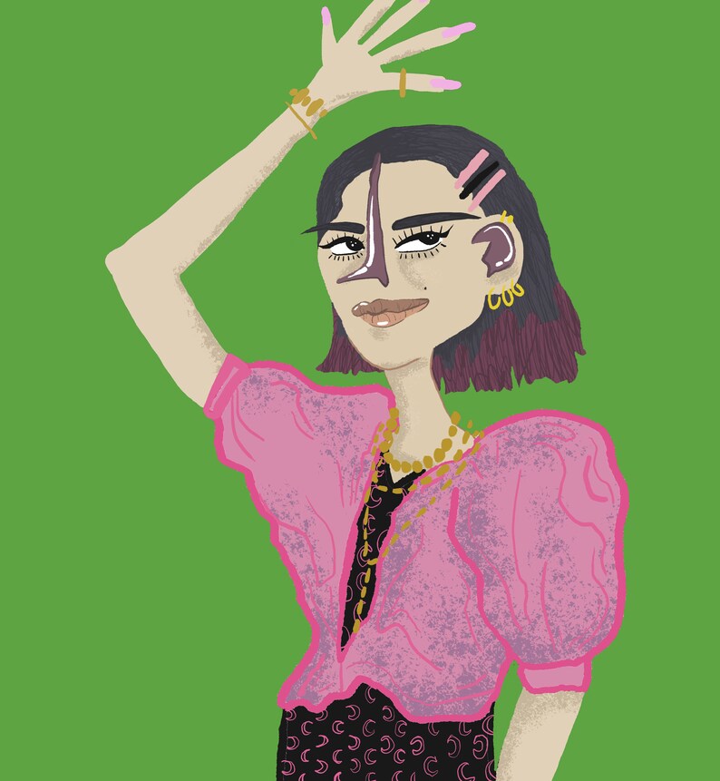 Charli XCX Digital Art Print - Etsy