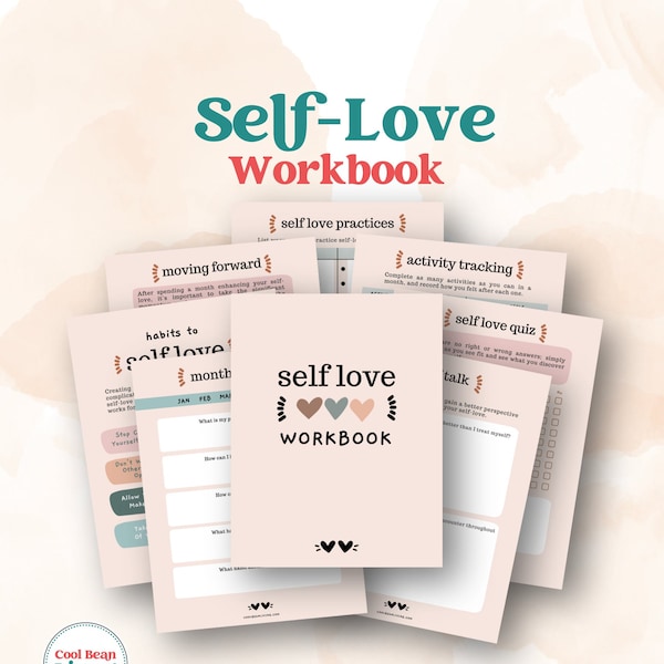 Printable Self Love Workbook - Etsy