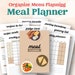 Printable Meal Planning, Grocery List and Recipe Cards | Weekly Menu ...