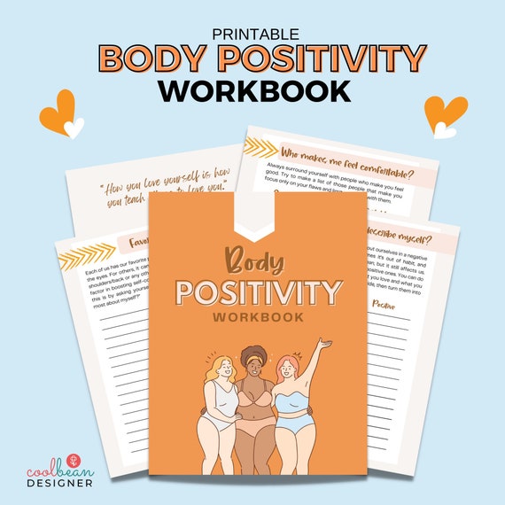 Body Positivity Workbook Printable Body Image Journal - Etsy
