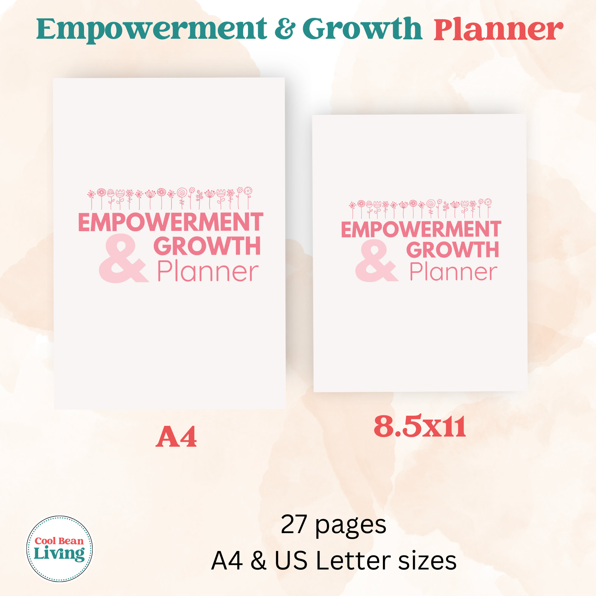 Printable Personal Growth Planner | Empowerment Workbook | Self ...