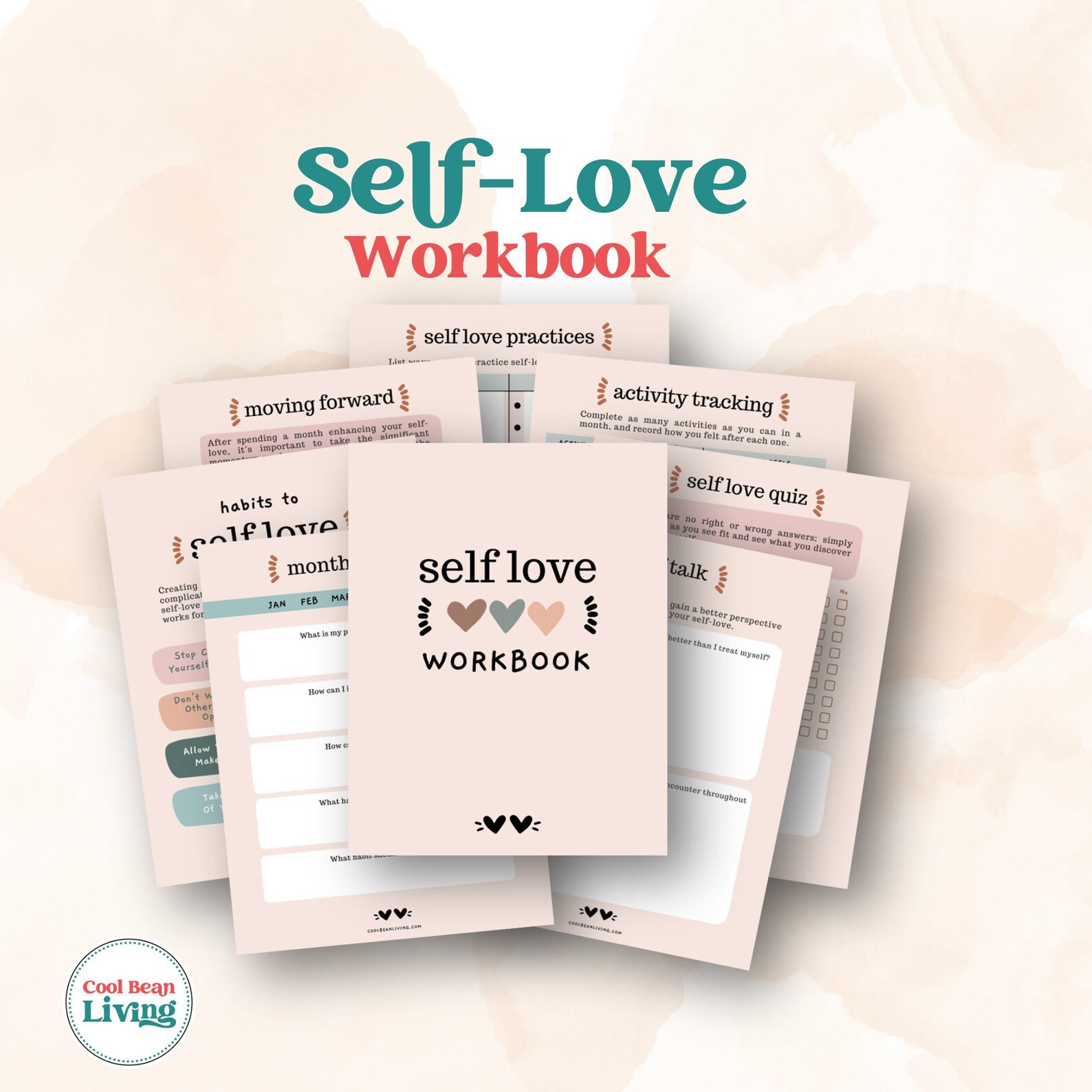 Printable Self Love Workbook | Learn to Love Yourself Worksheets - Etsy