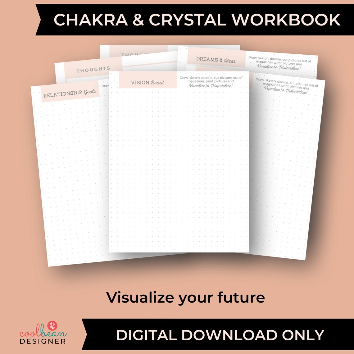 Beginners Chakra & Crystal Healing Workbook Printable - Etsy
