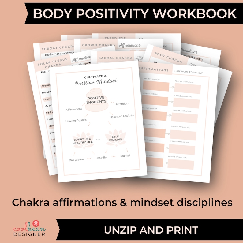 Beginners Chakra & Crystal Healing Workbook Printable - Etsy