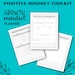 Printable Positive Mindset Bundle Growth Mindset Toolkit - Etsy