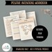 Positive Intentions Workbook With Printable Mindset Reframing ...