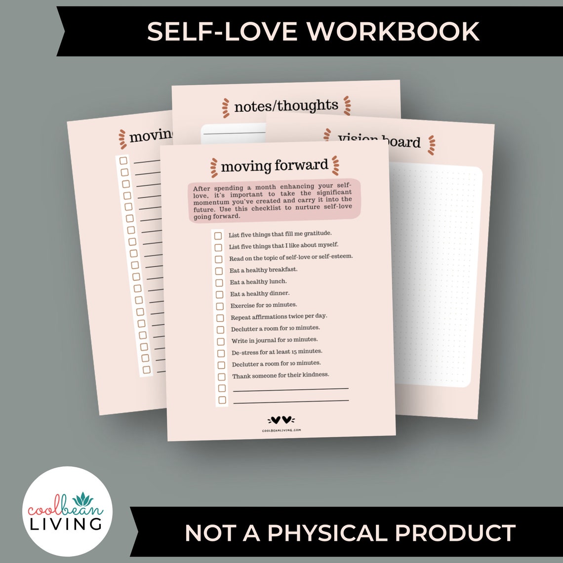 Printable Self Love Workbook Learn to Love Yourself - Etsy