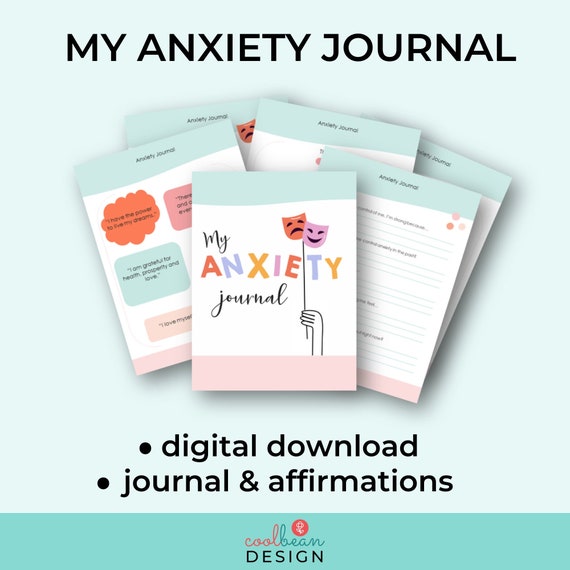 Printable Anxiety Journal Guided Anxiety Prompts Daily - Etsy