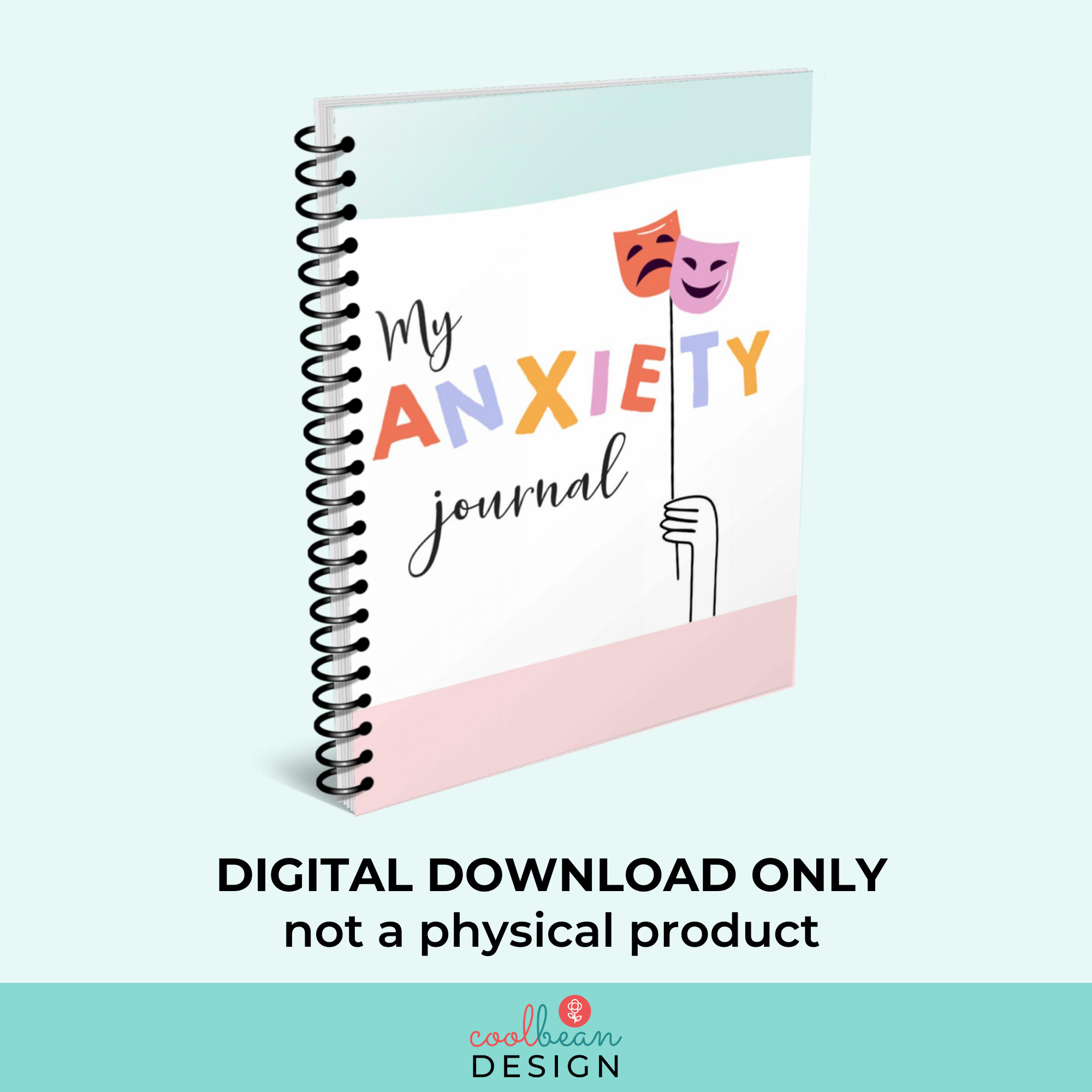 Printable Anxiety Journal | Guided Anxiety Prompts | Daily Affirmations ...
