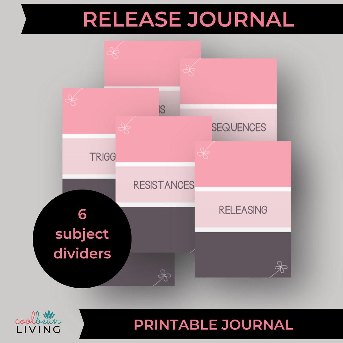 Release Journal | Printable Prompts for Letting Go of Overwhelming ...