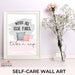 Self Care Wall Art Printable Posters Positive Art Prints - Etsy