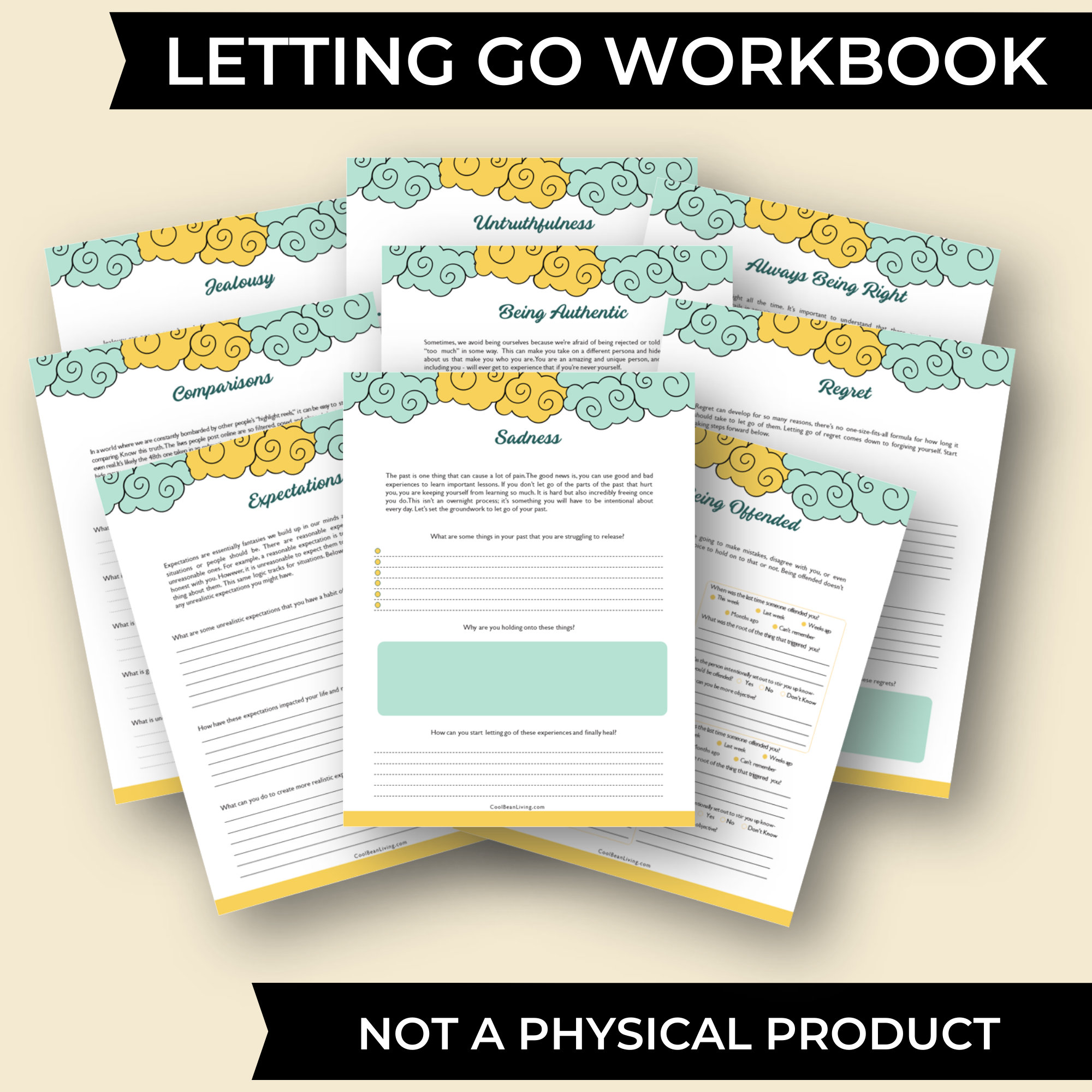 The Letting Go Workbook | Learn to Release Unhealthy Mindsets ...