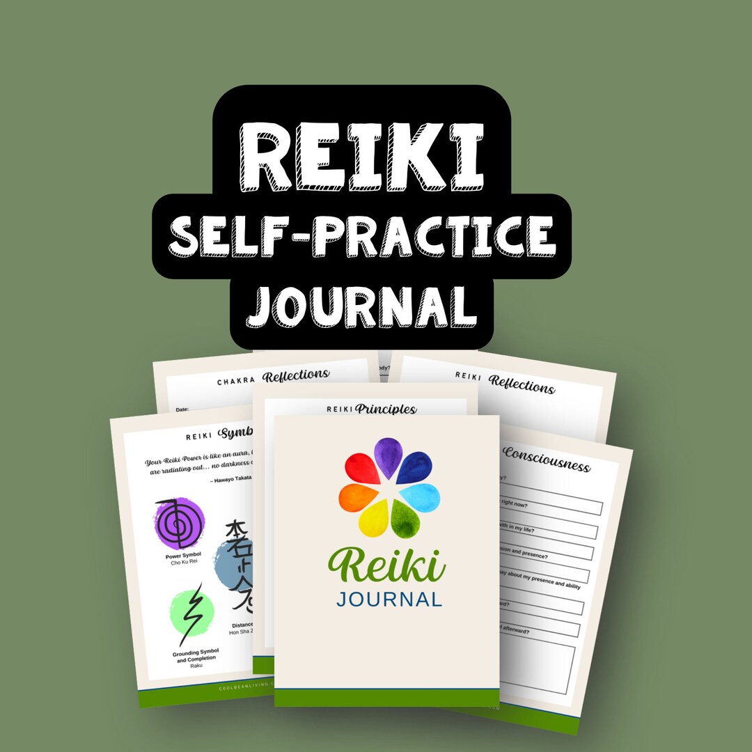 Reiki Self-practice Journal Printable Reiki Session Journal - Etsy