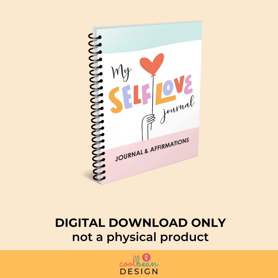 My Self Love Journal | Printable | Journal & Affirmations - Etsy