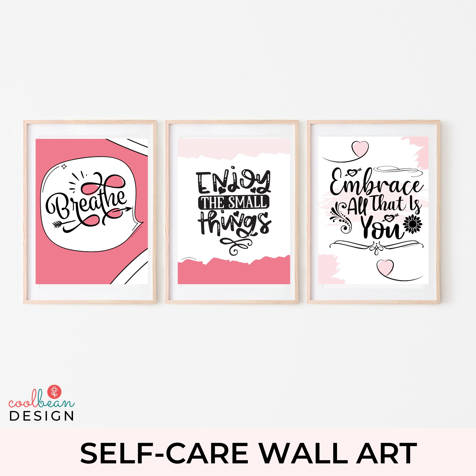 Self Care Wall Art Printable Posters Positive Art Prints | Etsy