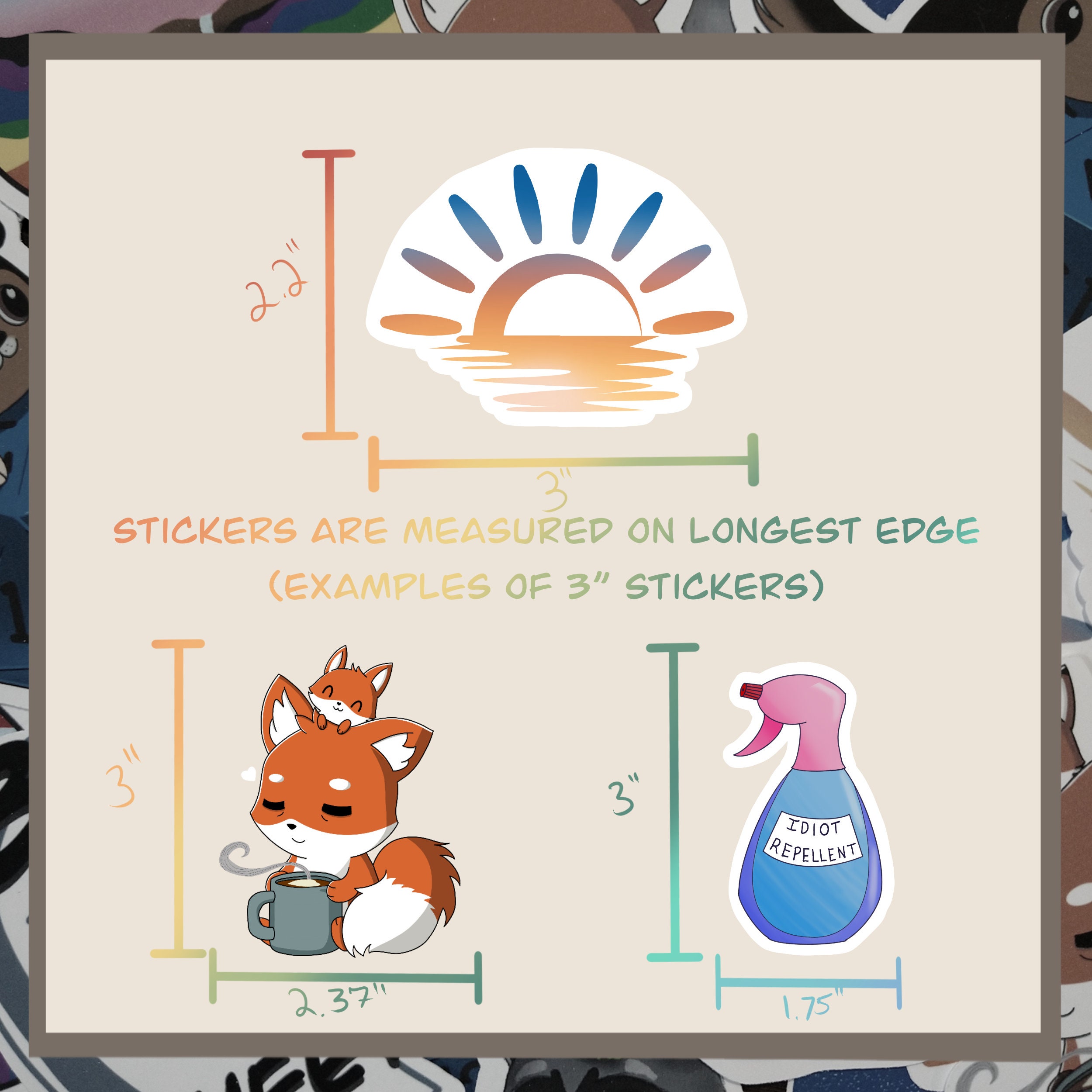 Moon Tea, Galaxy Tea Cup, Waterproof Vinyl Sticker for Laptop, Water ...