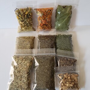Healing Rejuvenate Restore Spell Kit Includes Flowers, Herbs, Crystals ...