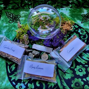 Create Your Own Personal Prosperity Witches Ball / DIY / Home Blessing ...