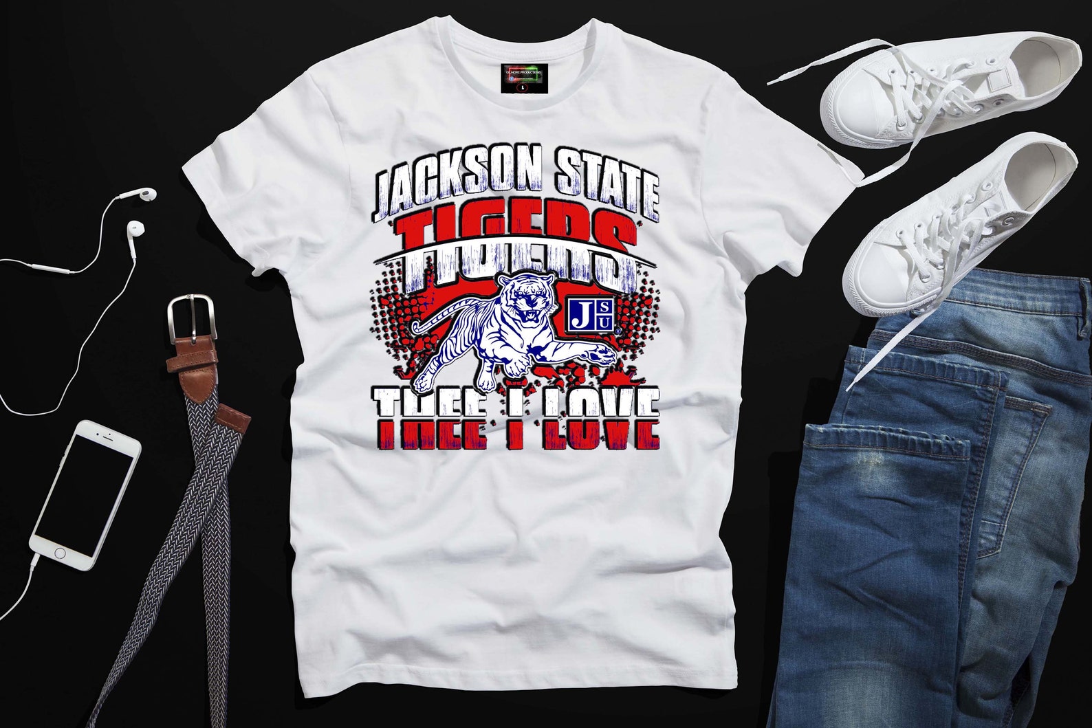 JSU J State T-shirt | I-believe | HBCU | SWAC, | Thee I Love, Jackson ...