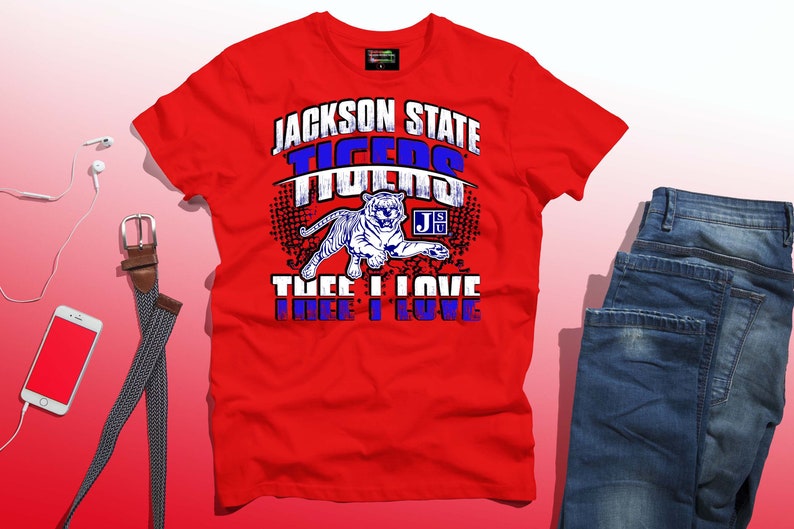 JSU J State T-shirt | I-believe | HBCU | SWAC, | Thee I Love, Jackson ...
